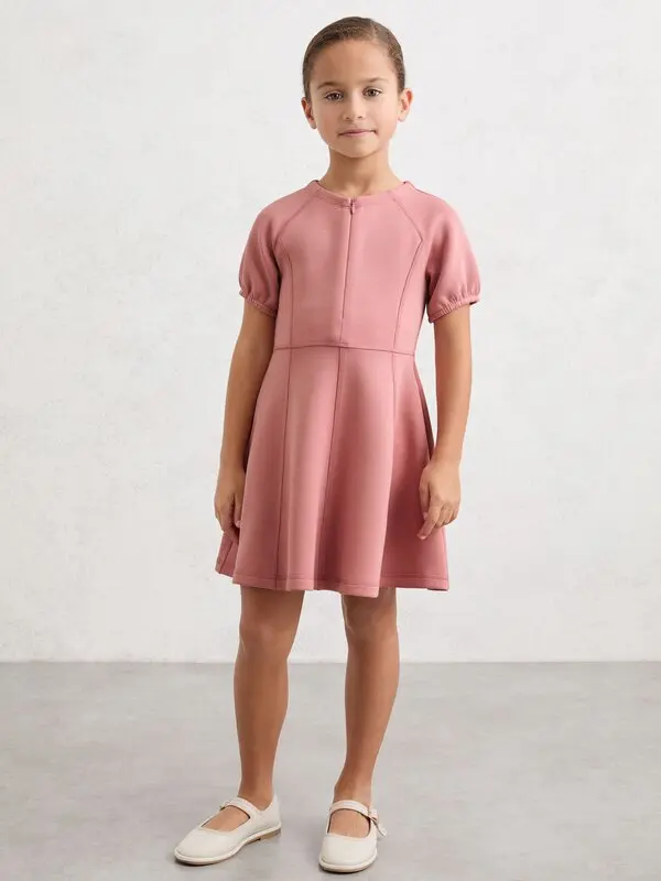 REISS 9-13 Yrs Premium Interlock-jersey Dress