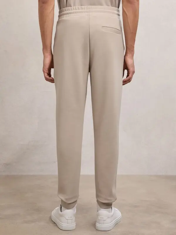 REISS Premium Interlock-jersey Joggers