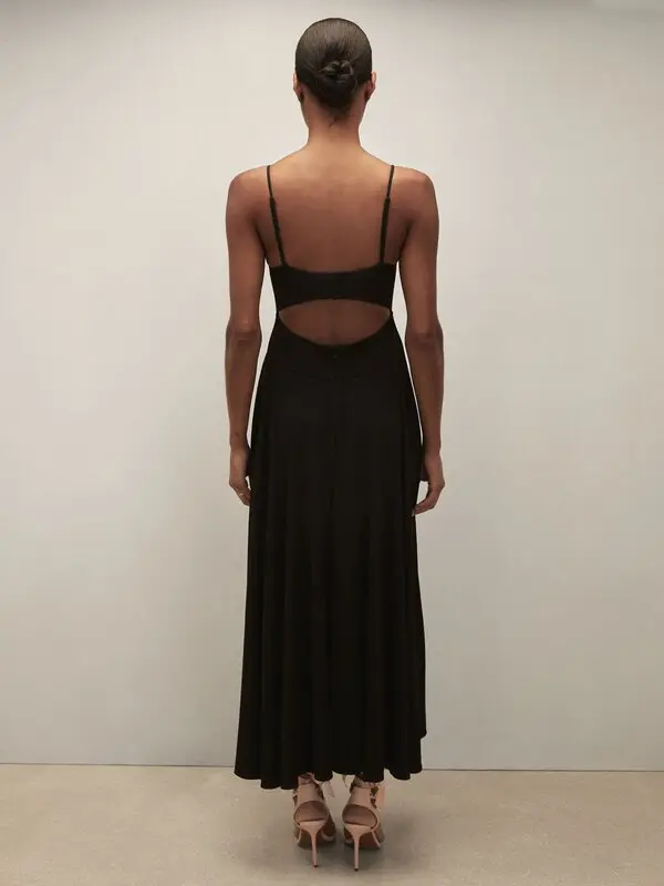 REISS Royal Ballet Bustier Midi Dress