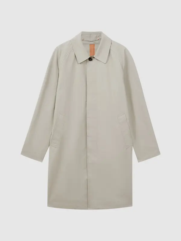Private White V.c. Mid-length Mac Coat