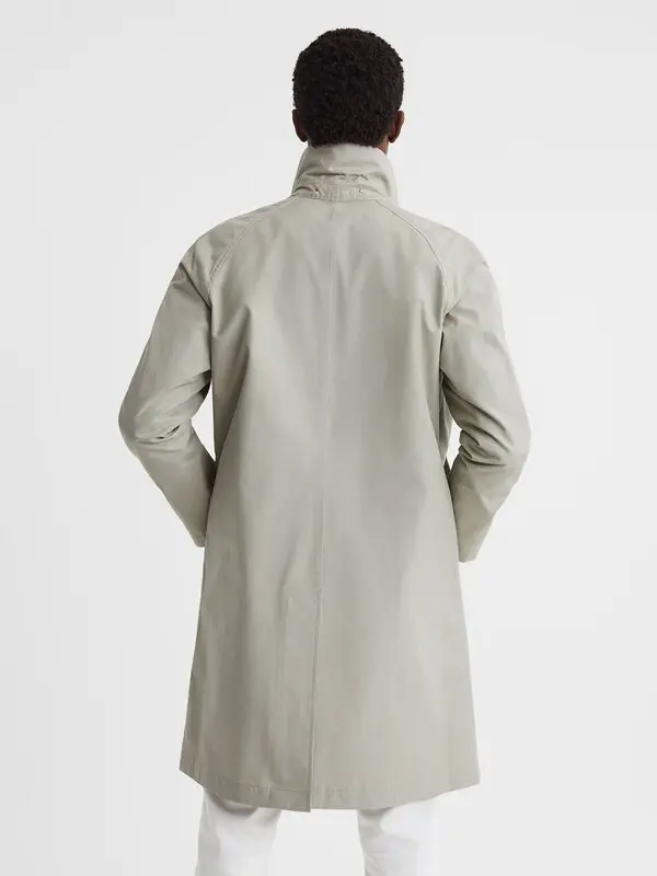Private White V.c. Mid-length Mac Coat