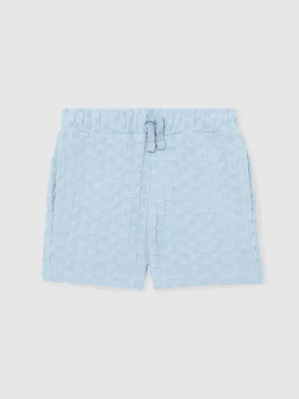REISS 9-13 Yrs Textured Towelling Shorts