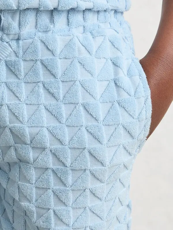 REISS 9-13 Yrs Textured Towelling Shorts