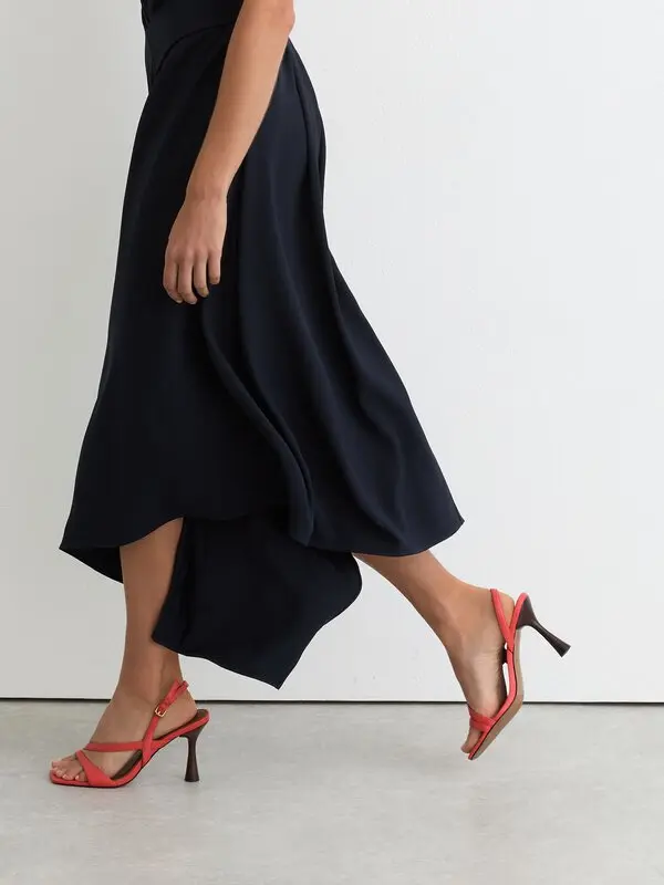 REISS Maeve Sleeveless Midi Dress
