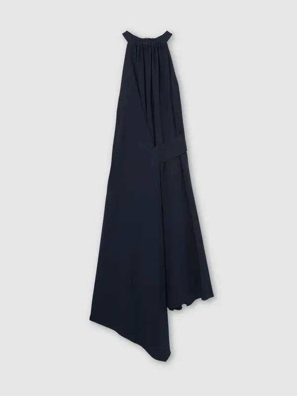 REISS Maeve Sleeveless Midi Dress - Navy