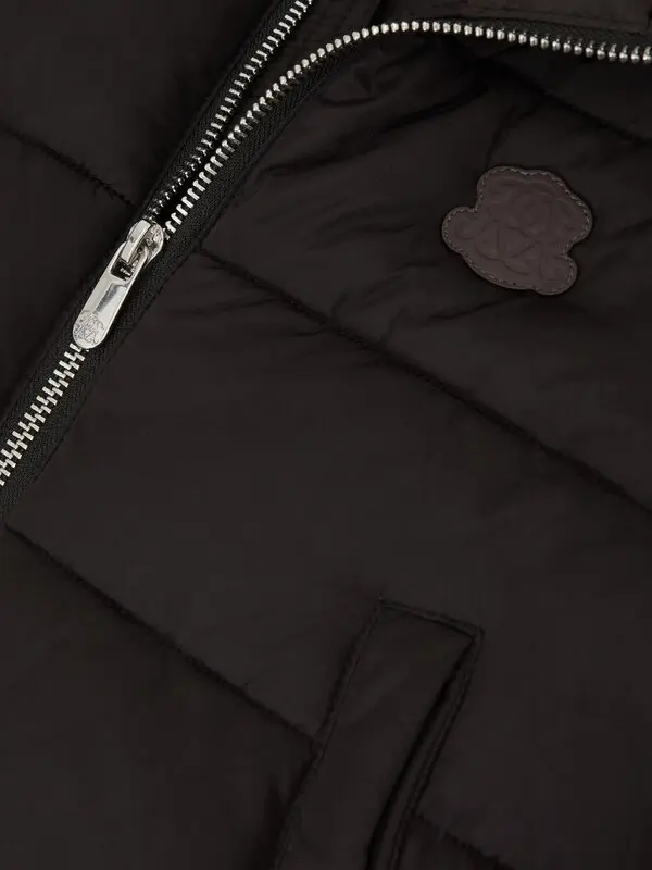 REISS 3-9 Yrs Monogram Hooded Relaxed Puffer Jacket