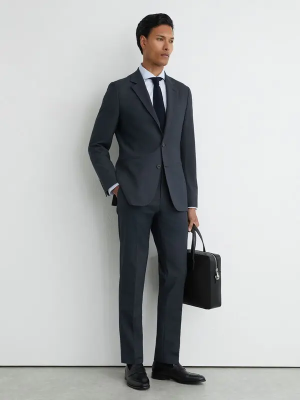 REISS Graduate Single-breasted Suit Blazer Tailored-fit
