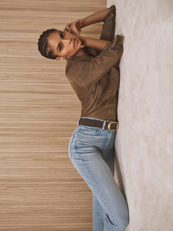 REISS Aubrey Slim Straight-leg Jeans
