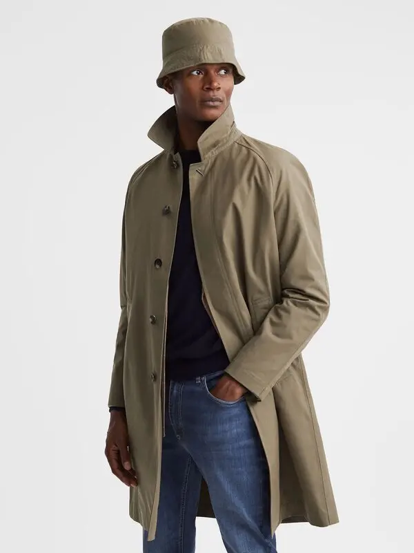 Private White V.c. Bucket Hat - Sage
