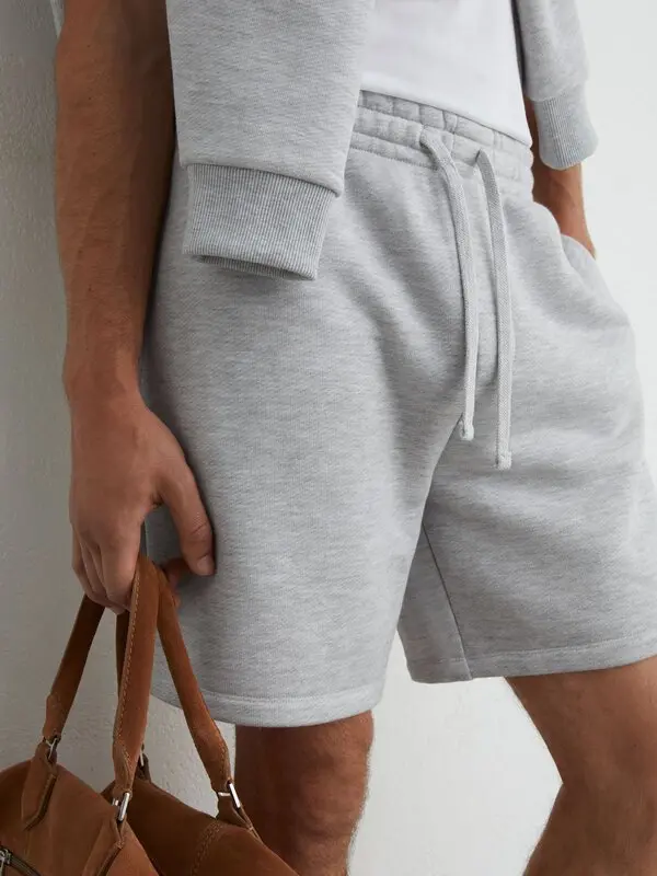 REISS Heavyweight Cotton-blend Relaxed-fit Shorts