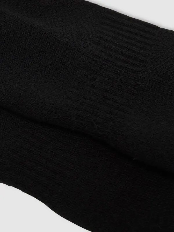 REISS Cotton-blend Trainer Socks - Black