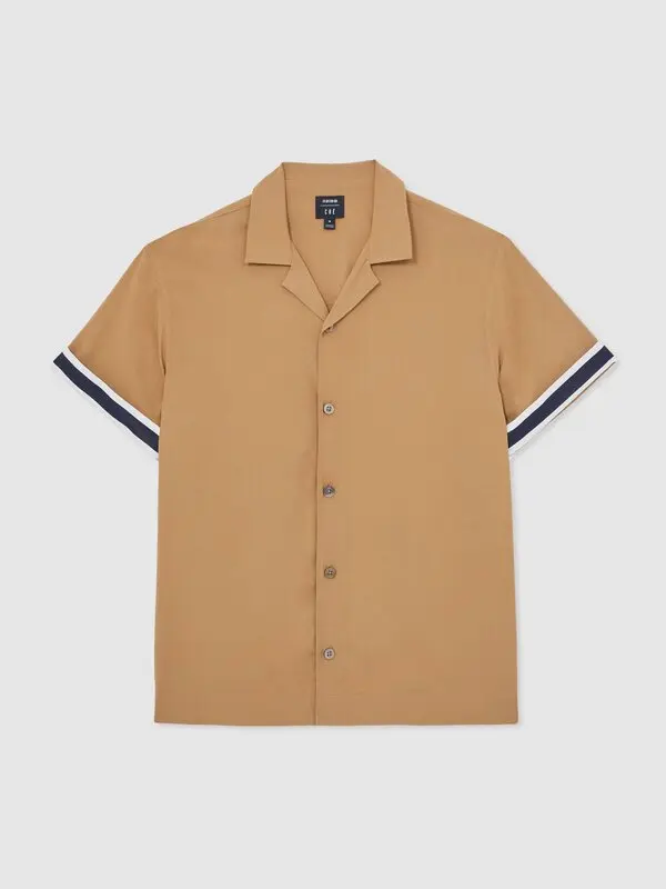 REISS X Ché | Stripe-cuff Shirt