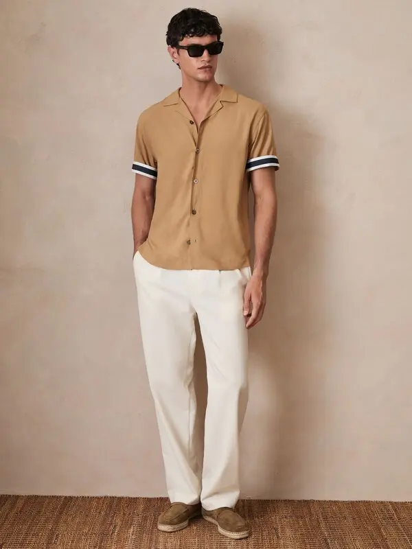 REISS X Ché | Stripe-cuff Shirt