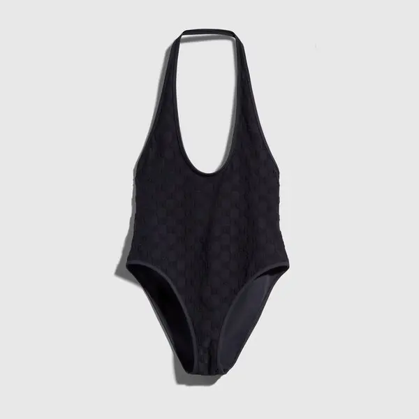 Gucci Sparkling Jersey Bikini Set - Black