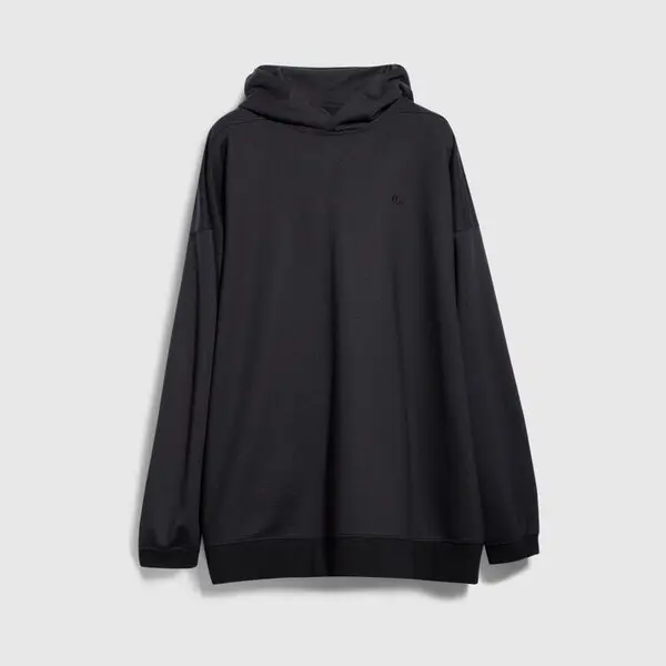 Gucci Cotton Jersey Sweatshirt With Web Print And Horsebit Embroidery - Black
