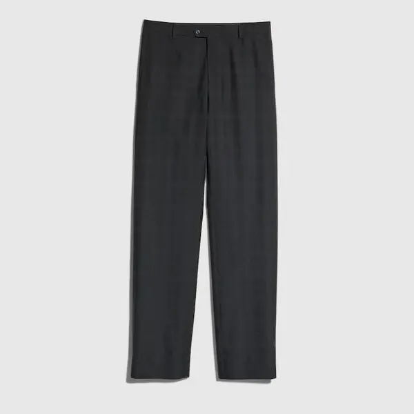 Gucci Pinstripe Wool Trousers - Blue