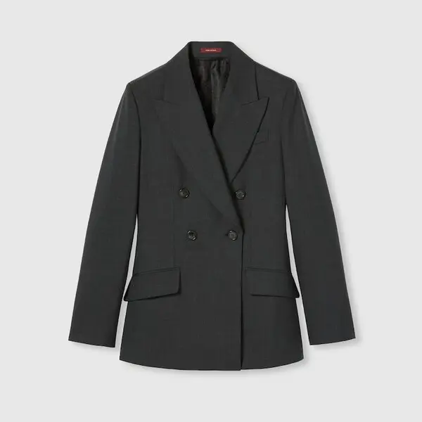 Gucci Gg Canvas Jacket - Grey