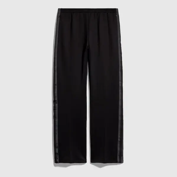 Gucci Gg Jersey Jacquard Trousers - Black