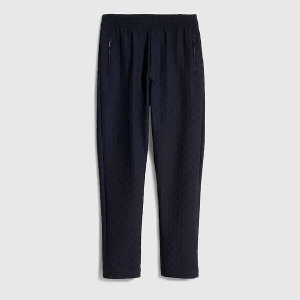 Gucci Viscose Jersey Sportswear Pants With Web - Blue