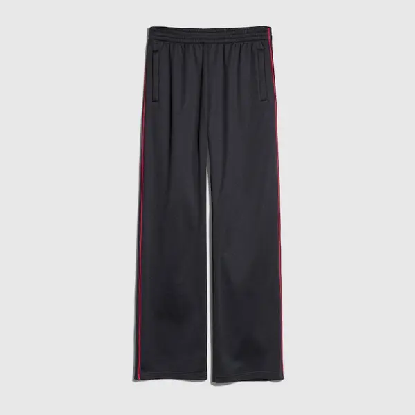 Gucci Gg Jersey Jacquard Trousers - Blue