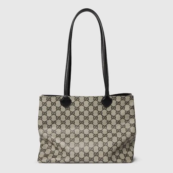 Gucci Diana Small Embroidered Tote Bag - Beige