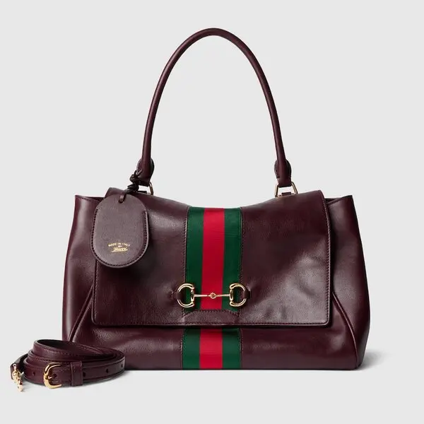 Gucci Diana Small Embroidered Tote Bag - Bordeaux