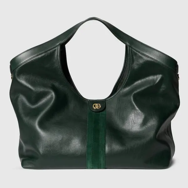 Gucci Diana Small Embroidered Tote Bag - Green