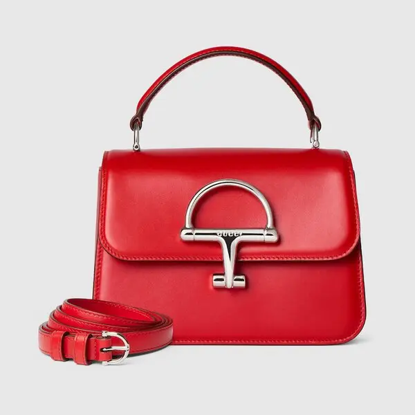 Gucci Diana Small Embroidered Tote Bag - Red