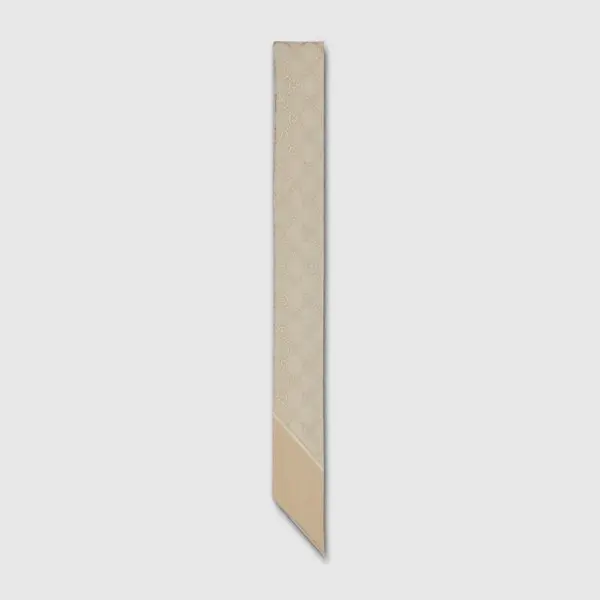 Gucci Printed Silk Twill Ribbon - Neutral