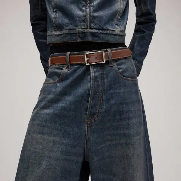 Gucci Belt With Interlocking G Buckle - Beige