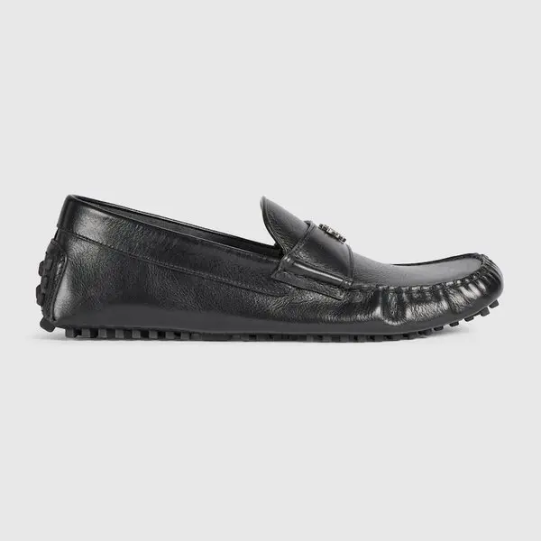 Gucci Driver With Horsebit - Black