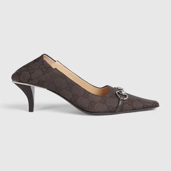 Gucci Slingback Pumps With Horsebit Detail - Multicolour