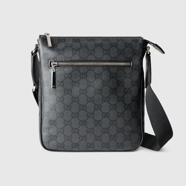 Gucci Gg Emblem Small Crossbody Bag - Black