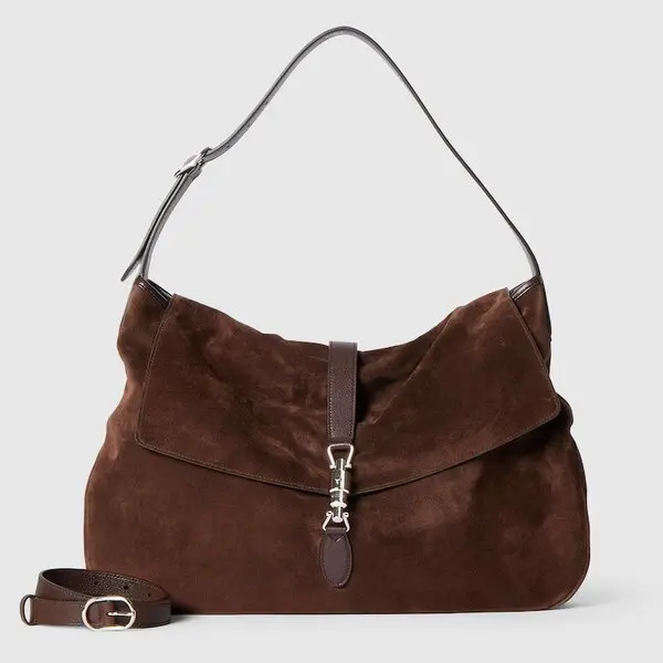 Gucci Gg Emblem Small Crossbody Bag - Brown
