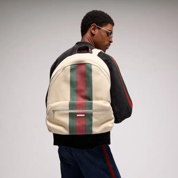 Gucci Gg Large Backpack - White