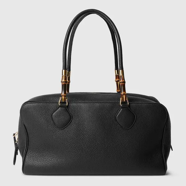 Gucci Ophidia Medium Top Handle Bag - Black