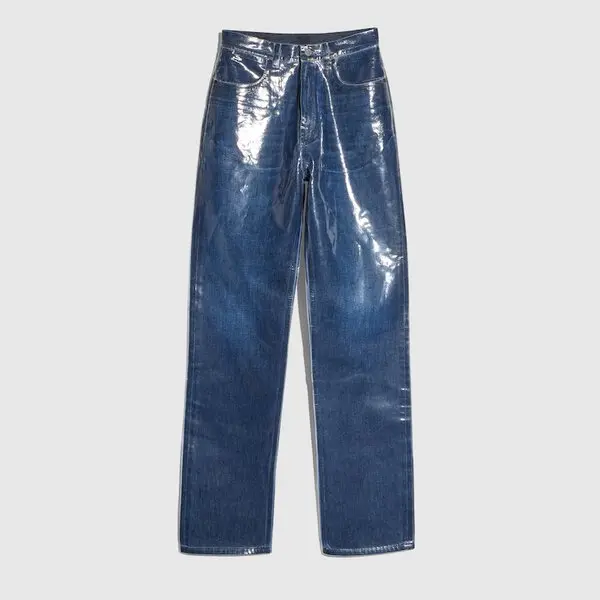 Gucci Slim Fit Cotton Denim Trousers - Blue