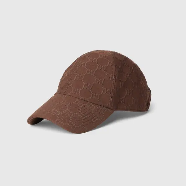 Gucci Monogram Baseball Cap - Brown