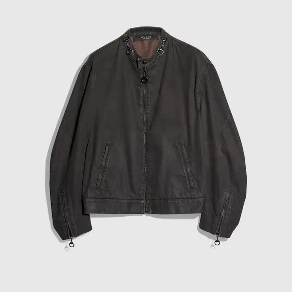 Gucci Reversible Padded Shirt Jacket - Brown