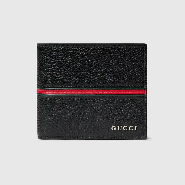 Gucci Gg Marmont Bi-fold Card Case Wallet - Black