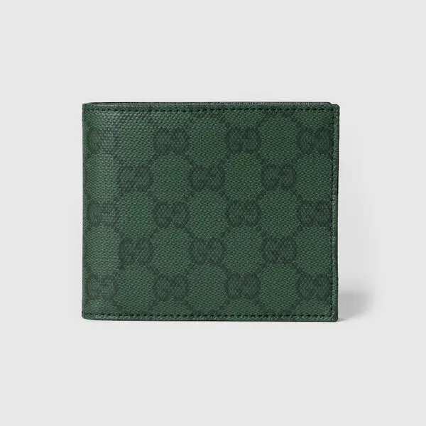 Gucci Gg Marmont Bi-fold Card Case Wallet - Green