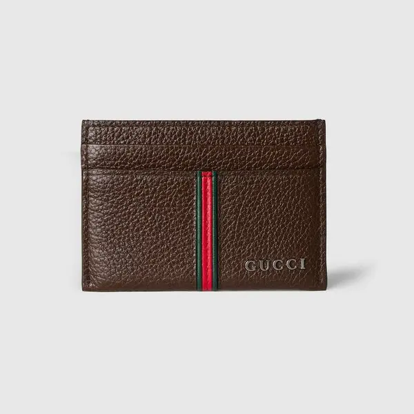 Gucci Gg Marmont Money Clip - Brown