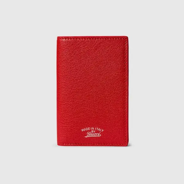 Gucci Gg Marmont Money Clip - Red