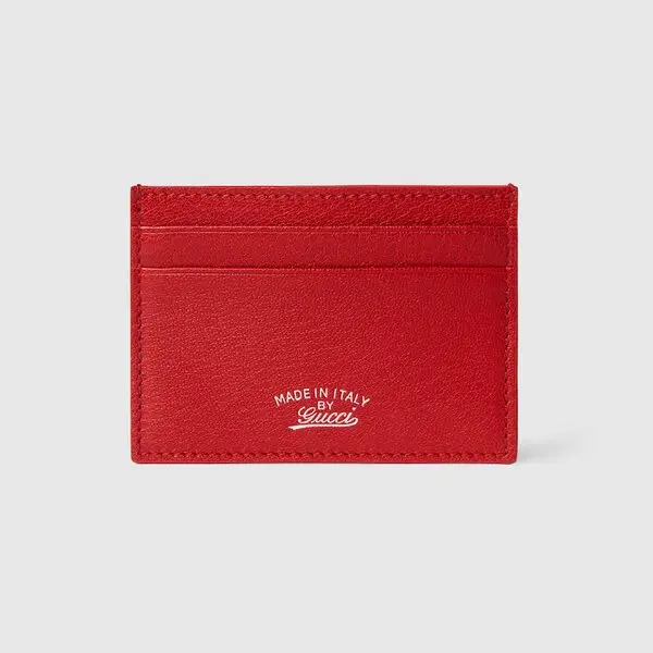 Gucci Gg Marmont Money Clip - Red