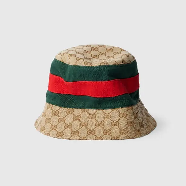 Gucci Gg Canvas Bucket Hat - Beige