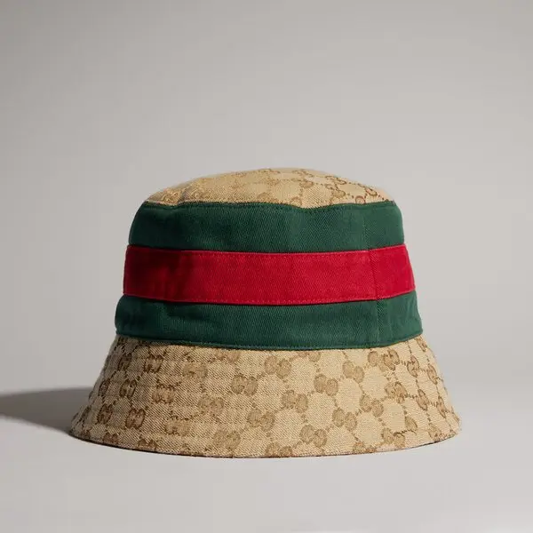 Gucci Gg Canvas Bucket Hat - Beige
