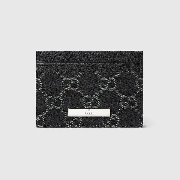 Gucci Gg Marmont Card Case - Black