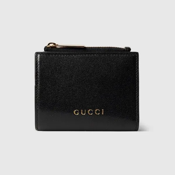 Gucci Gg Marmont Card Case Wallet - Black