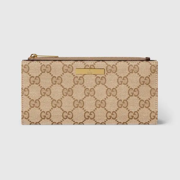 Gucci Bi-colour Gg Marmont Continental Wallet - Beige