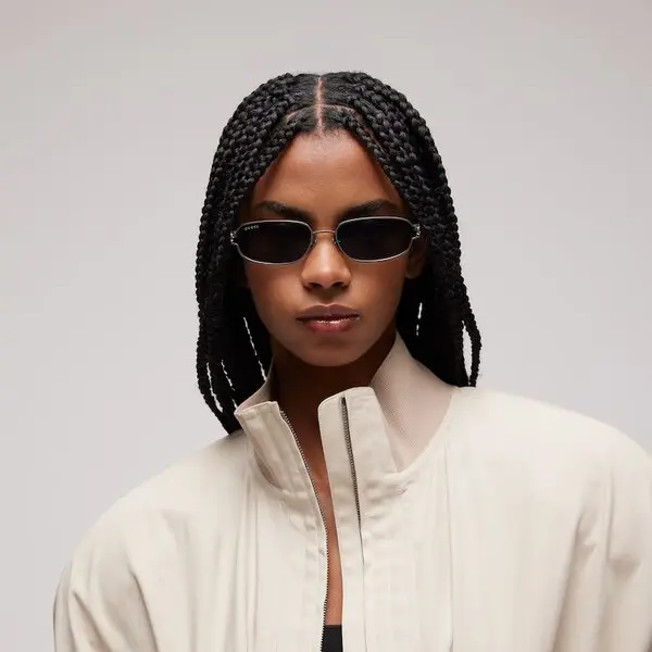 Gucci Square-frame Sunglasses - Silver